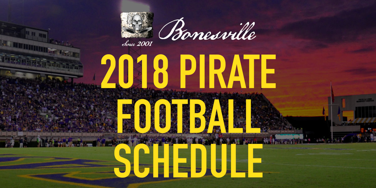 ECU 2018 Football Schedule