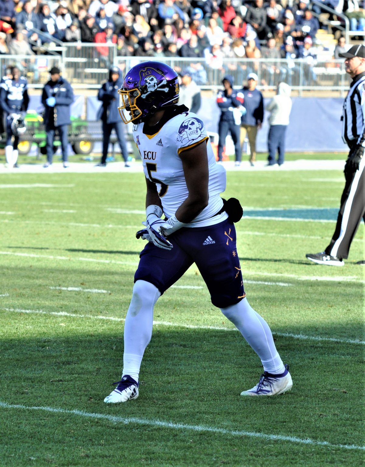 True freshman receiver C.J. Johnson had a solid effort after missing ...