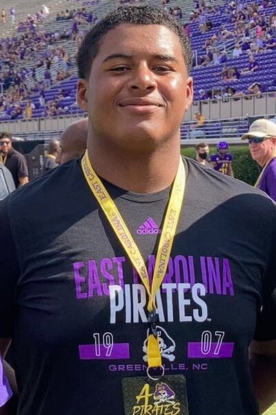 ECU spotted potential in Conley lineman