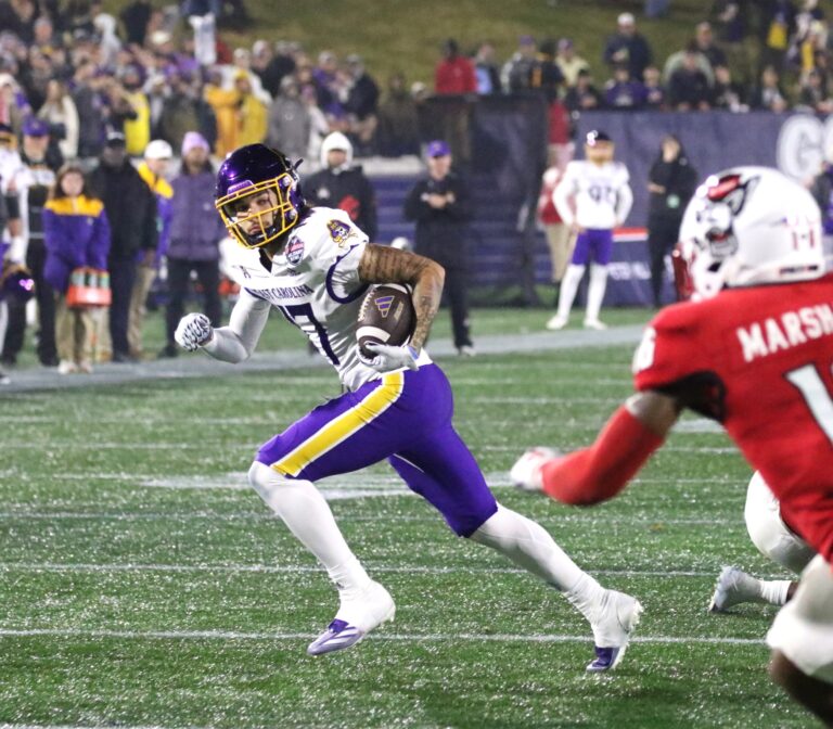 Rahjai bids farewell with 86-yard TD run as ECU tops State